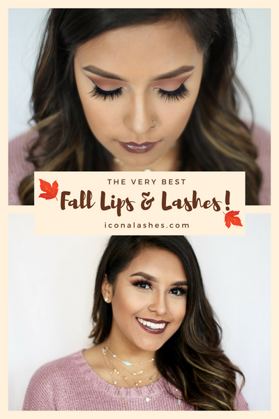 Fall Favorite Lashes & Lipsticks – Icona lashes